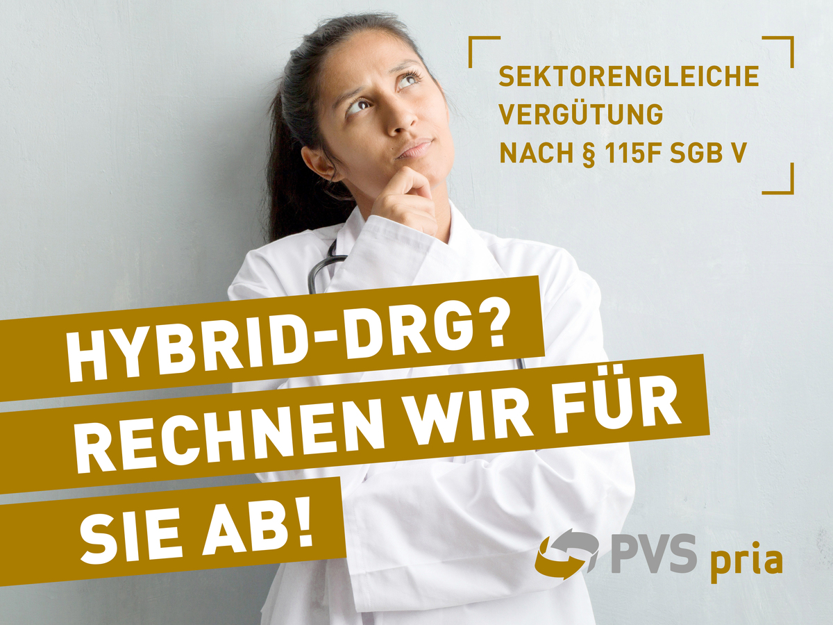 Hybrid-DRG? Rechnen wir für Sie ab! | Thema: Gesellschaft | PVS Einblick